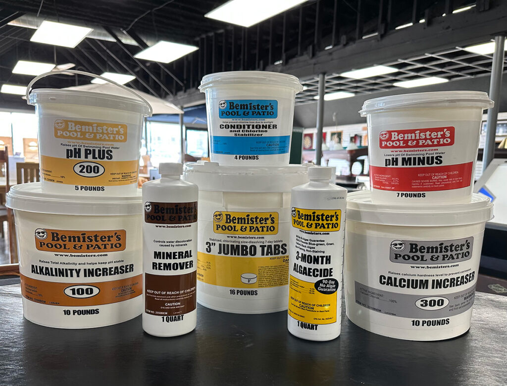 Pool Chemicals for Sale in Salem, Litchfield & Hampton, NH